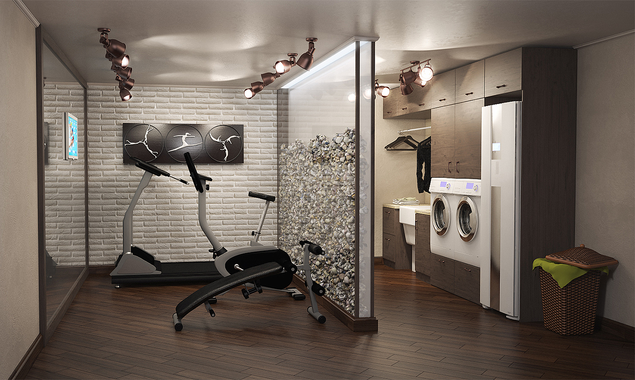 Gym & laundry. - 普象网
