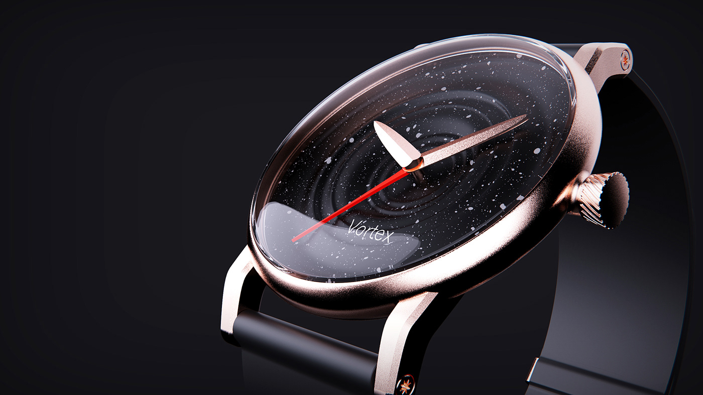 Vortex Watch是具有智能手表功能的经典手表，简单、优雅和精致！ - 普象网
