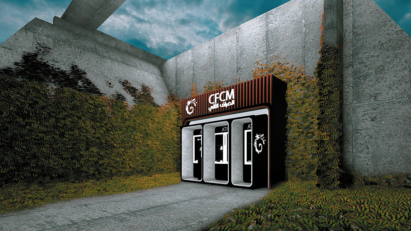 Cairo Festival City Mall CFCM | ATM Zone Re-design - 普象网