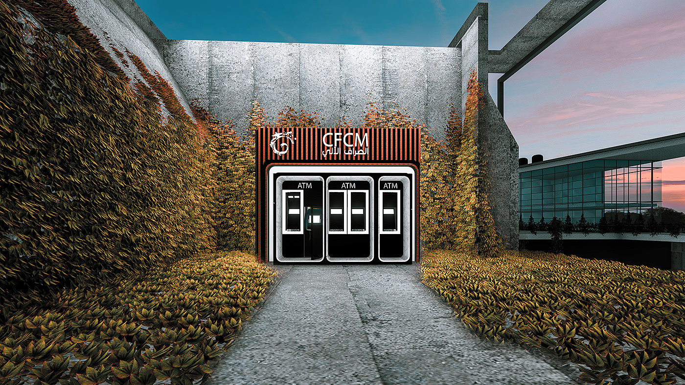 Cairo Festival City Mall CFCM | ATM Zone Re-design - 普象网