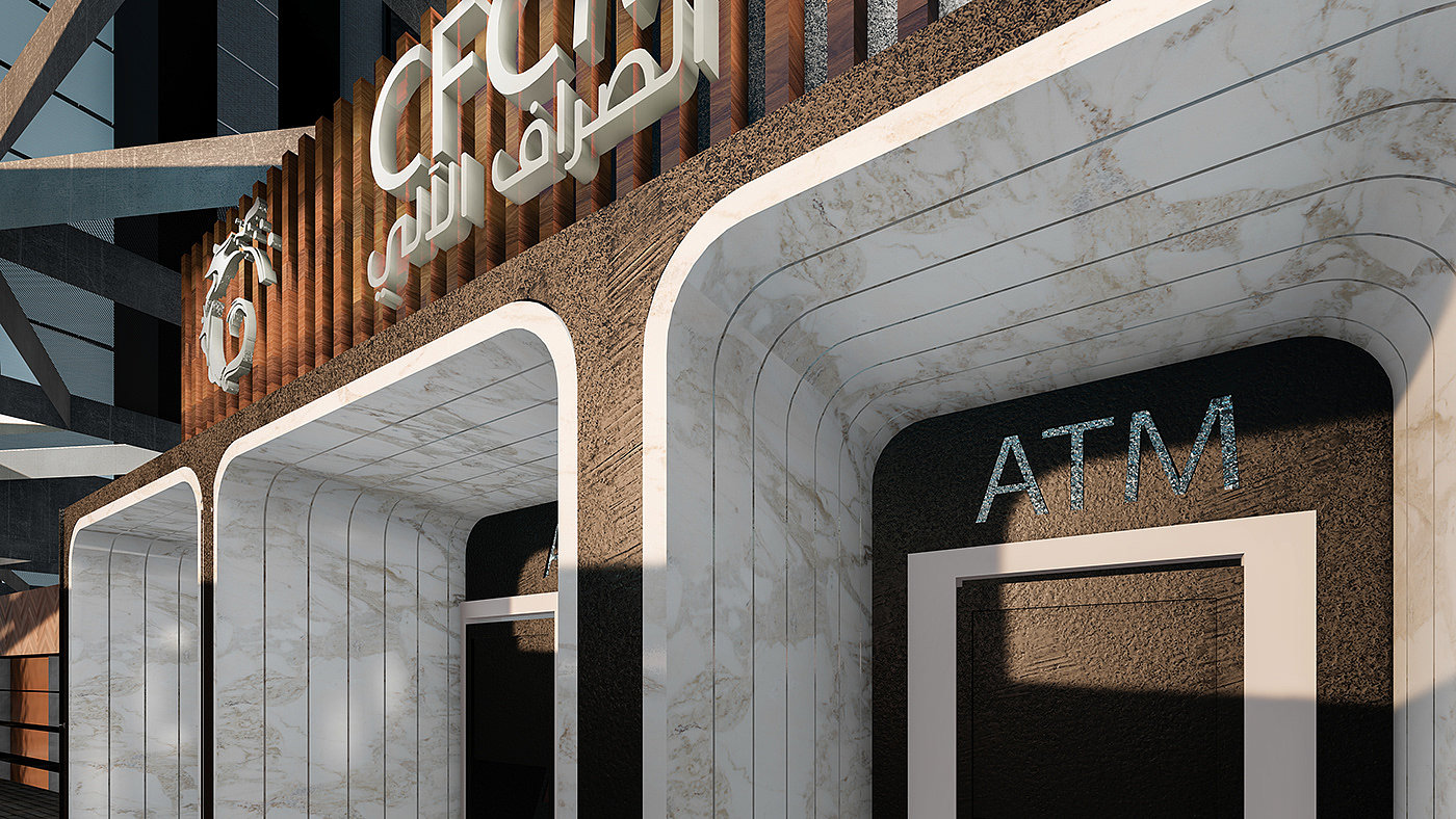 Cairo Festival City Mall CFCM | ATM Zone Re-design - 普象网