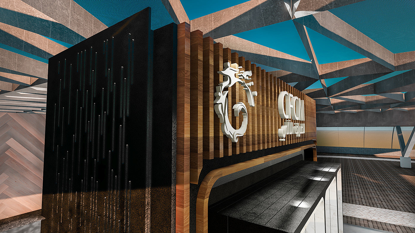 Cairo Festival City Mall CFCM | ATM Zone Re-design - 普象网