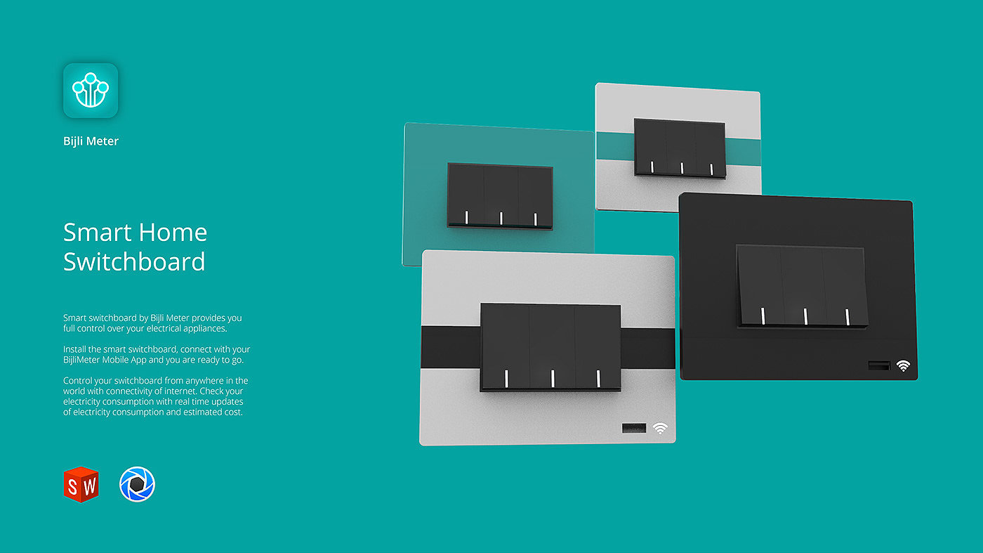 BijliMeter - Smart Home Switchboard - 普象网