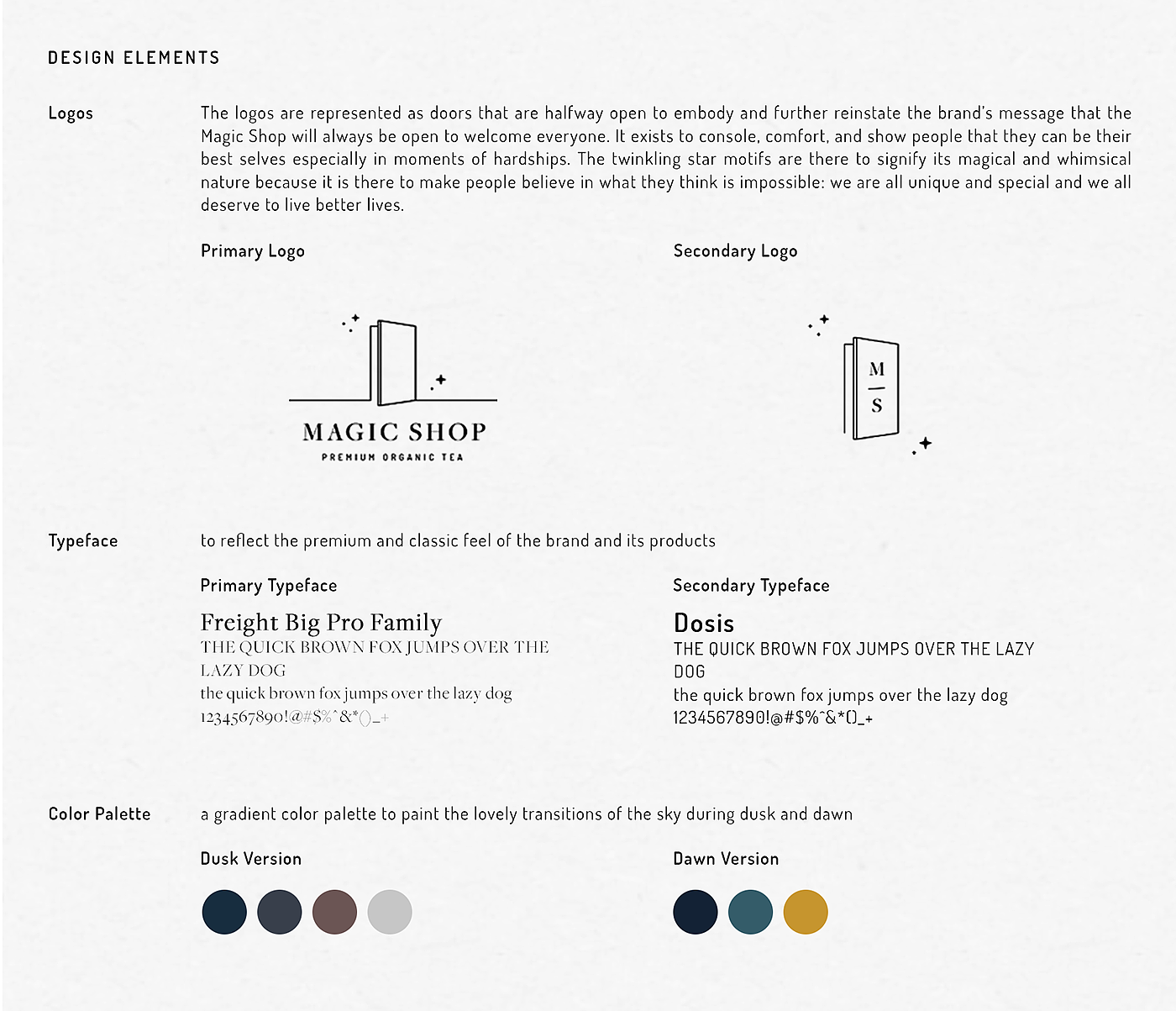 Magic Shop: From Dusk till Dawn Collection (Branding) - 普象网