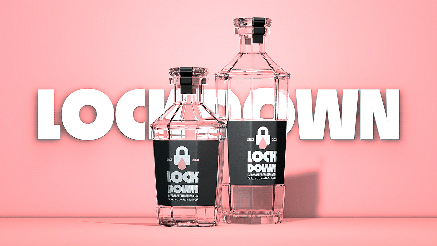 LockDown Premium Gin - 普象网