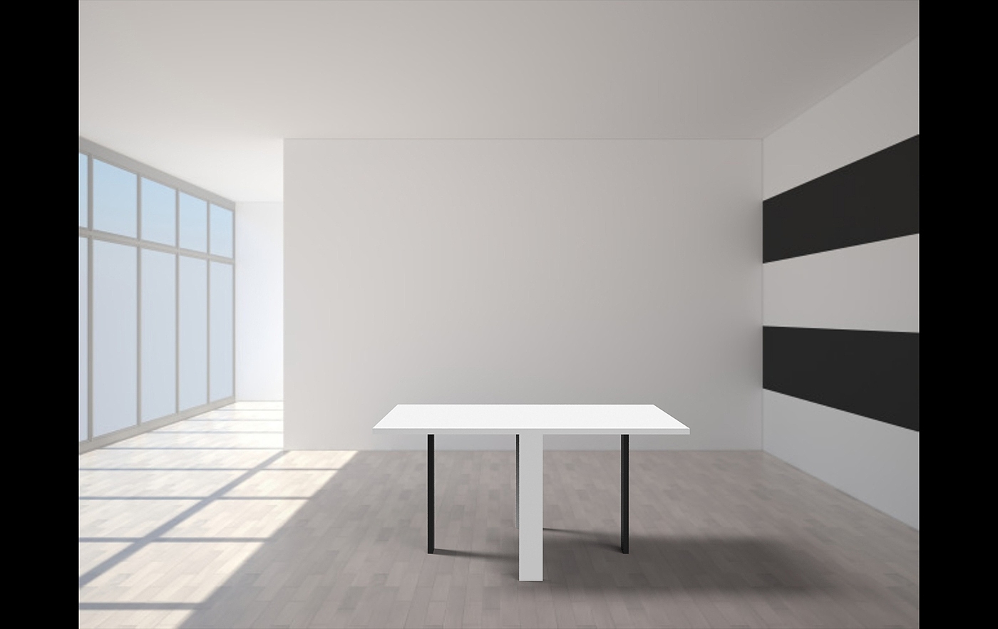 Foldesk - Foldable Table for Small Accommodations - 普象网