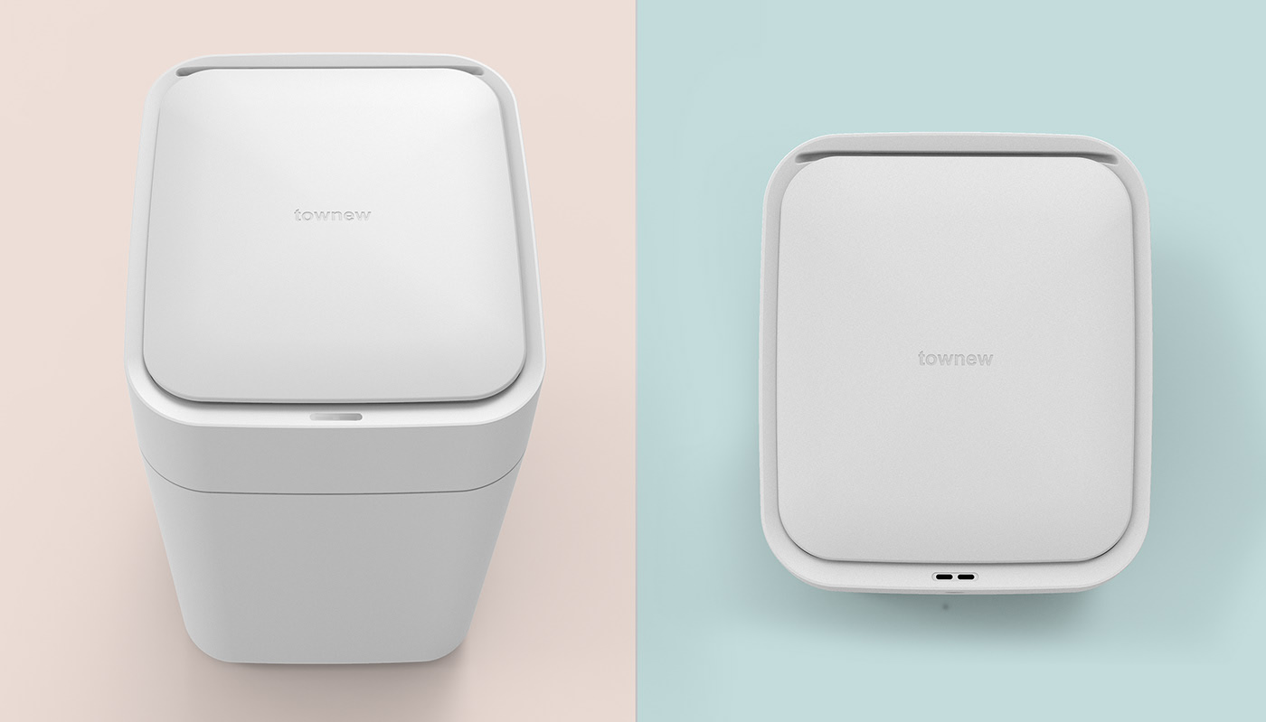 一键打包解决日常垃圾清理难题——TOWNEW T1智能垃圾桶 - 普象网