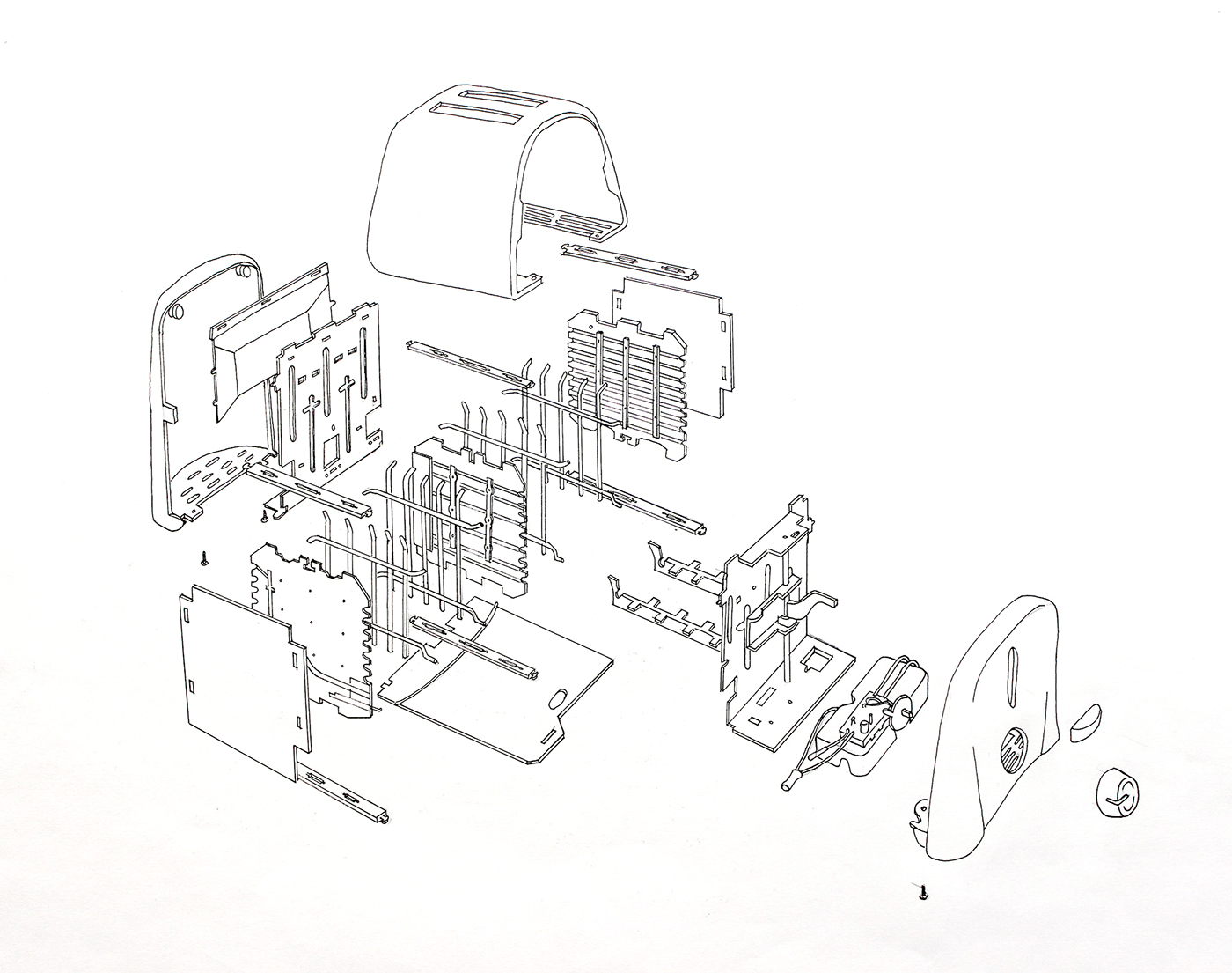 Exploded View: Toaster - 普象网