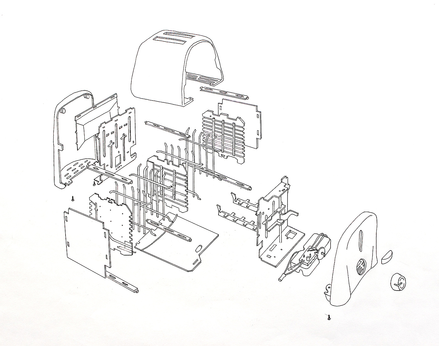 Exploded View: Toaster - 普象网
