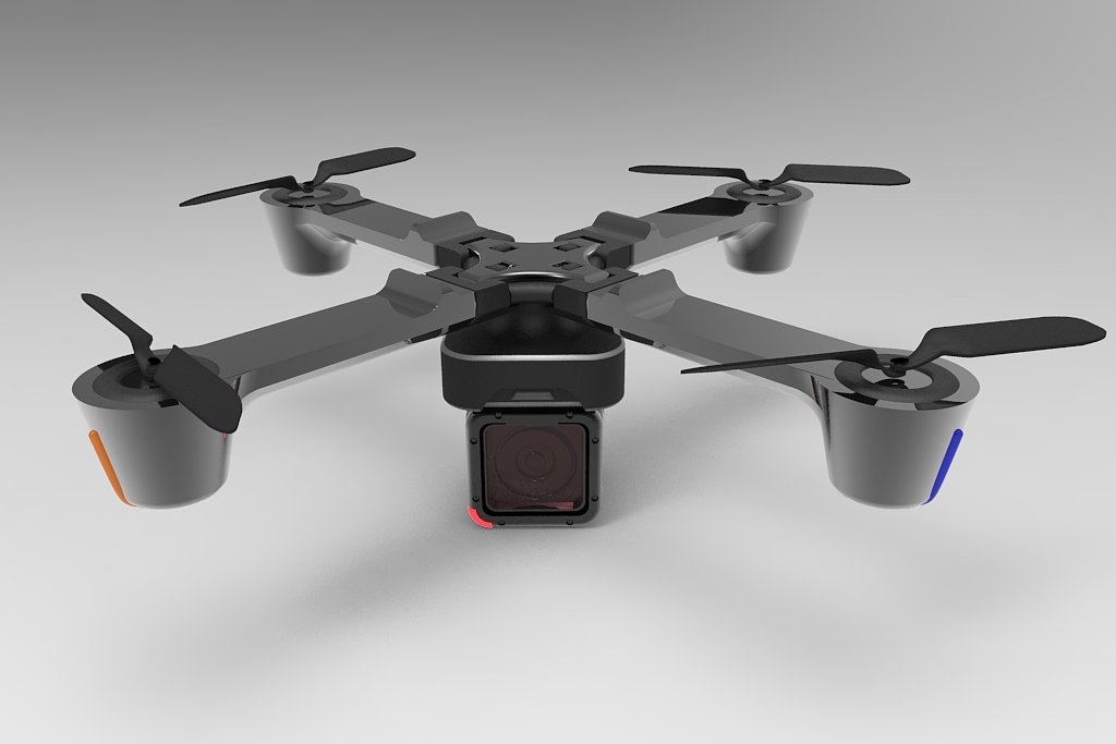 THE APPEARANCE DESIGN OF THE SMART DRONE#N# - 普象网
