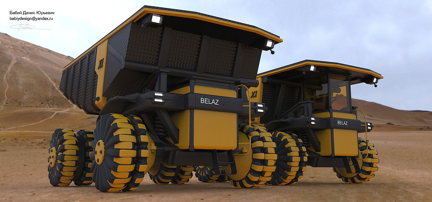 Belaz 2020 concept - 普象网
