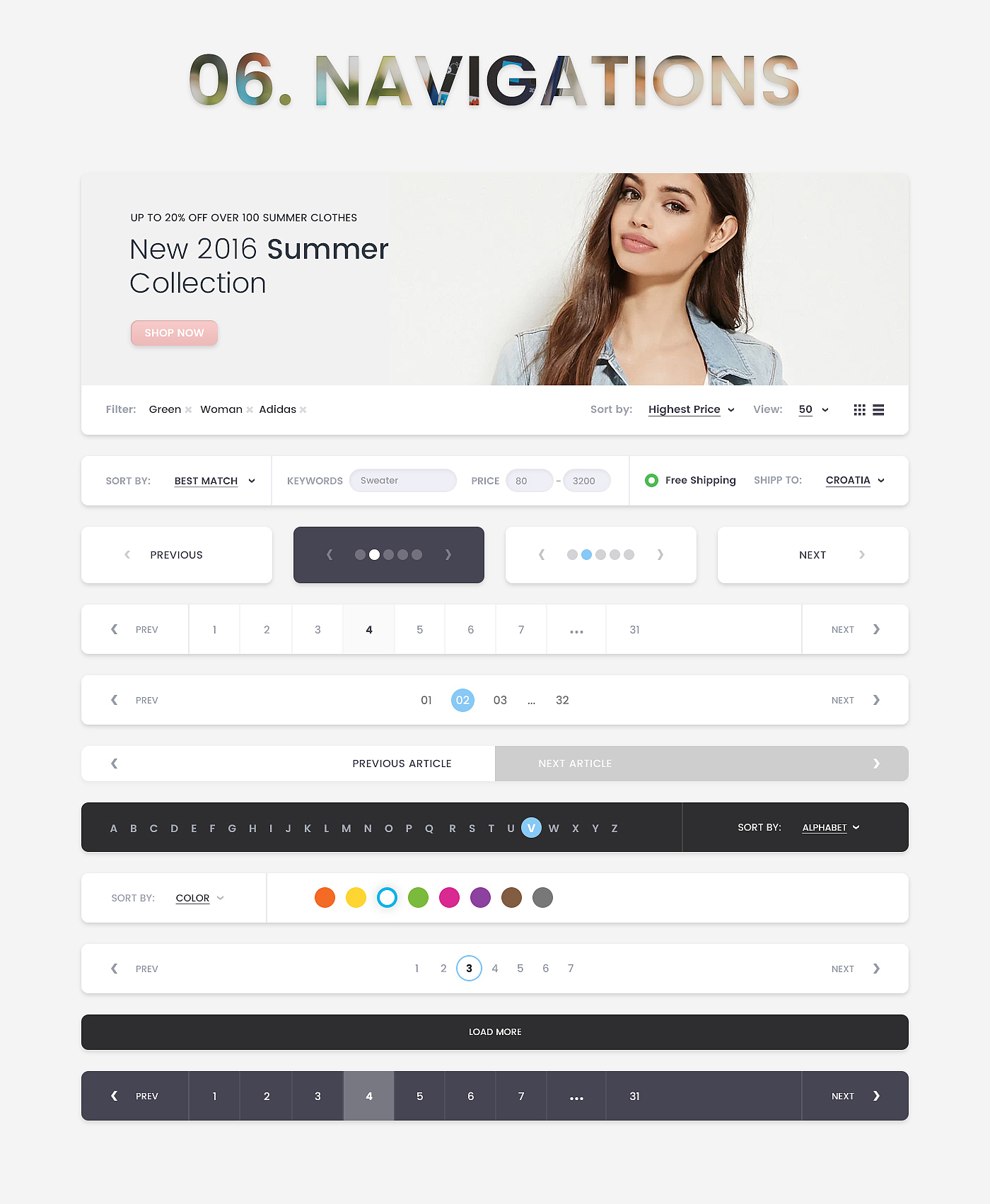 Prometheus | UI Kit | Free Sample - 普象网