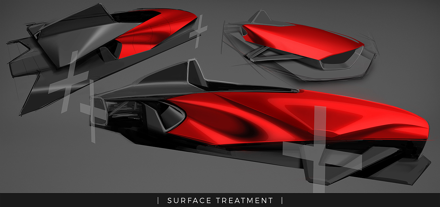 很酷的马自达(Mazda FRX)F1赛车概念设计 - 普象网