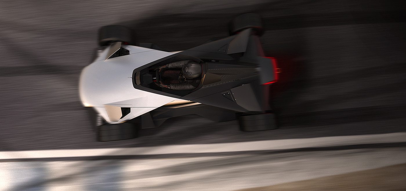 很酷的马自达(Mazda FRX)F1赛车概念设计 - 普象网