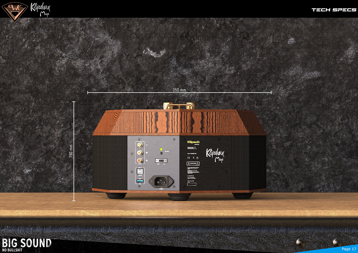 KLIPSCH Klipschor Mini - New Bluetooth Speaker Concept - 普象网