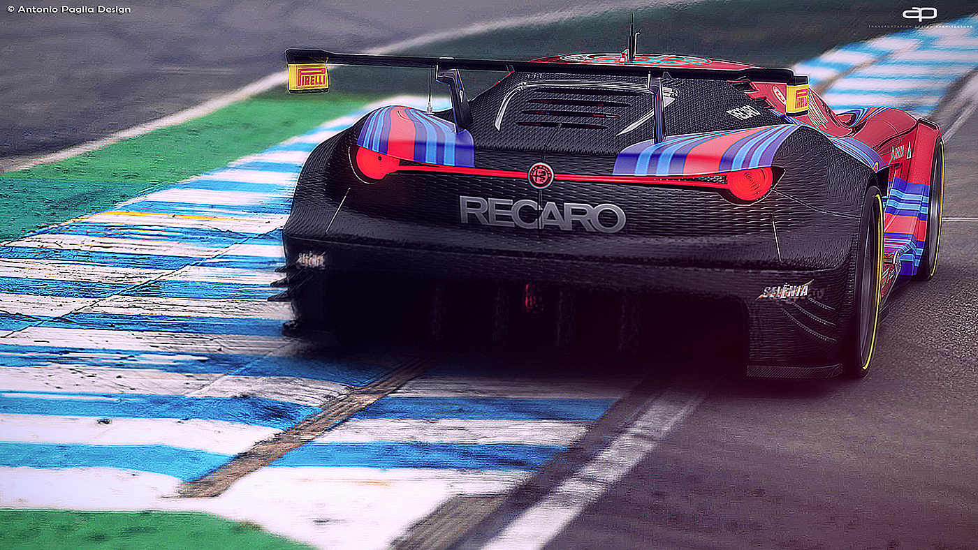 优雅与力量的结合体-Alfa Romeo C18跑车概念设计