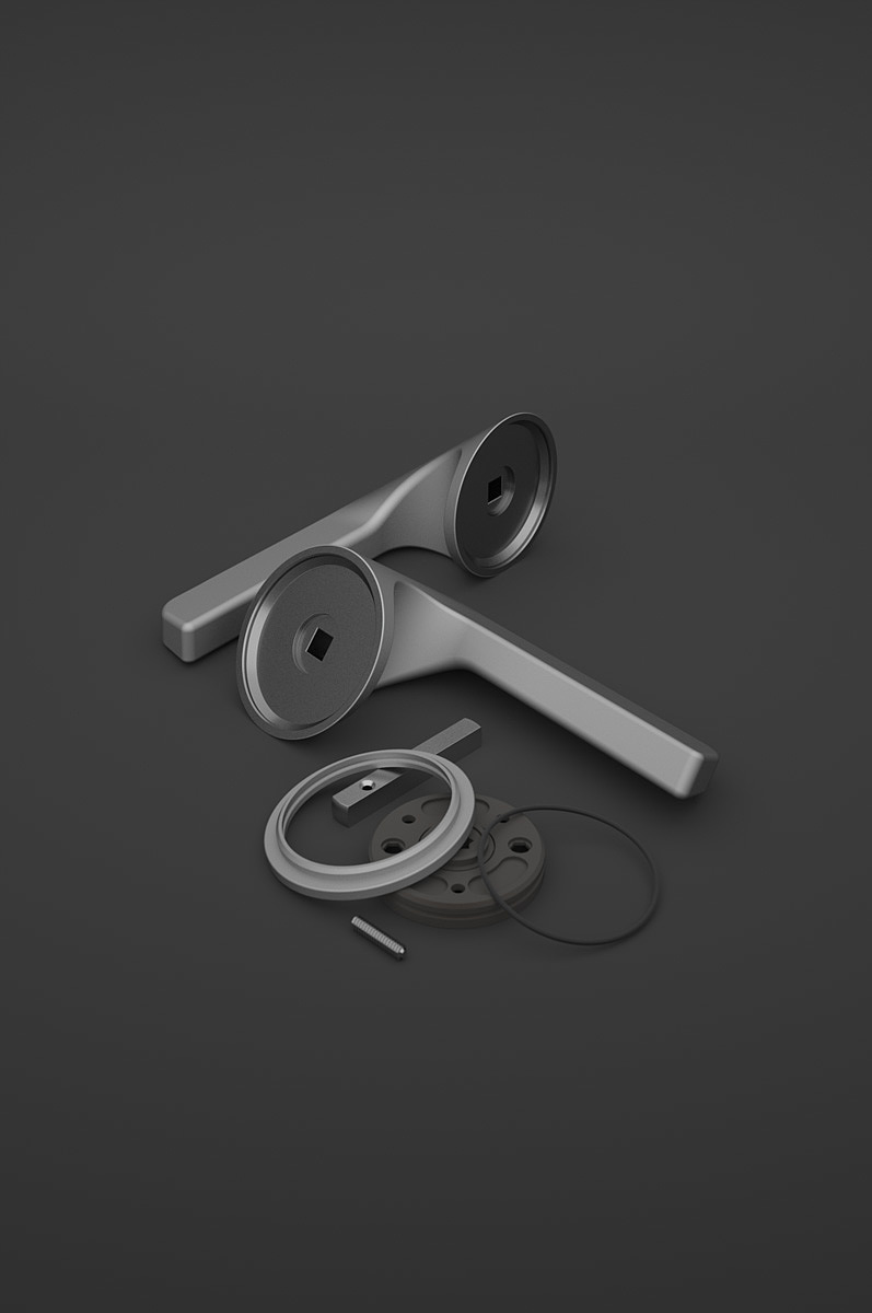 Door Handle - Cifial / EDDP@FEUP Door Hardware - 普象网