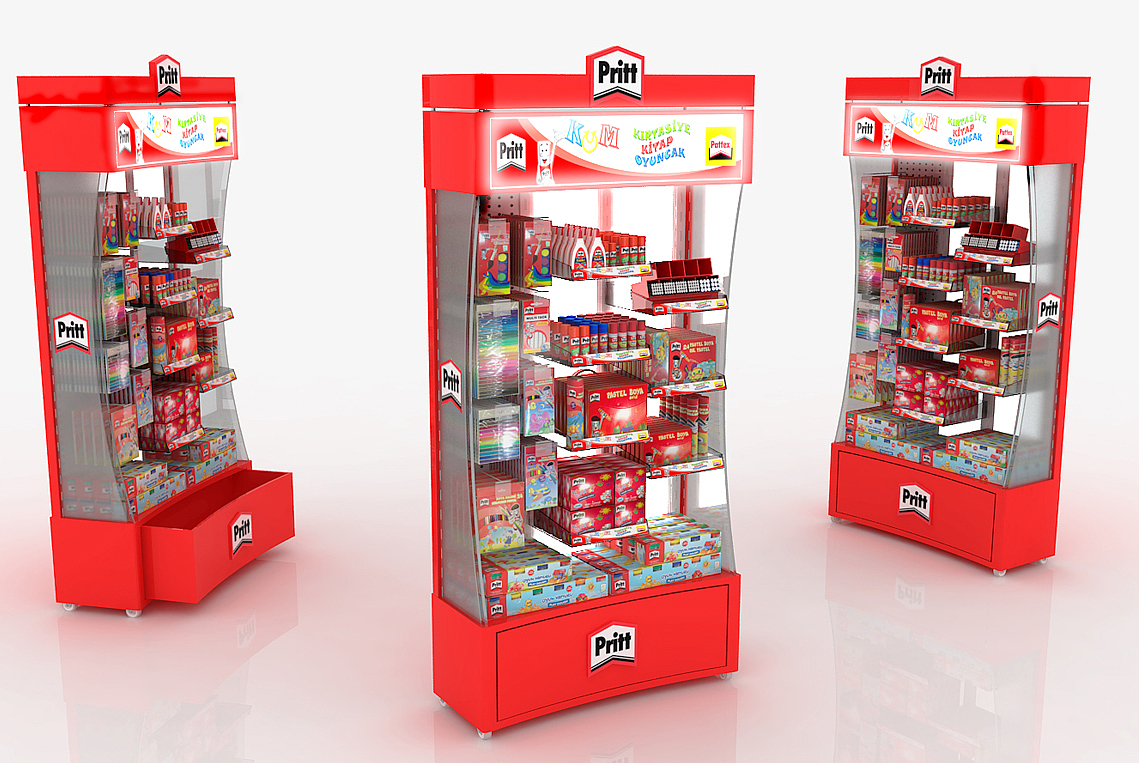 Henkel Pritt POP POS Displays - 普象网
