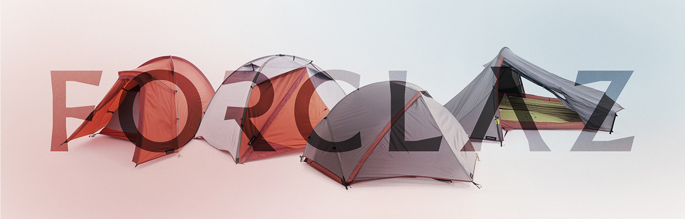 DECATHLON / FORCLAZ 2020 TENTS - 普象网