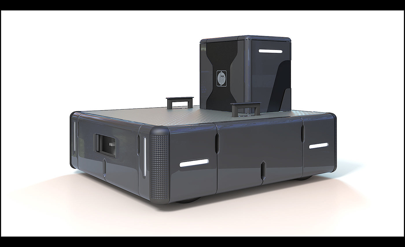Design of an automatic robot and a station for transpor - 普象网