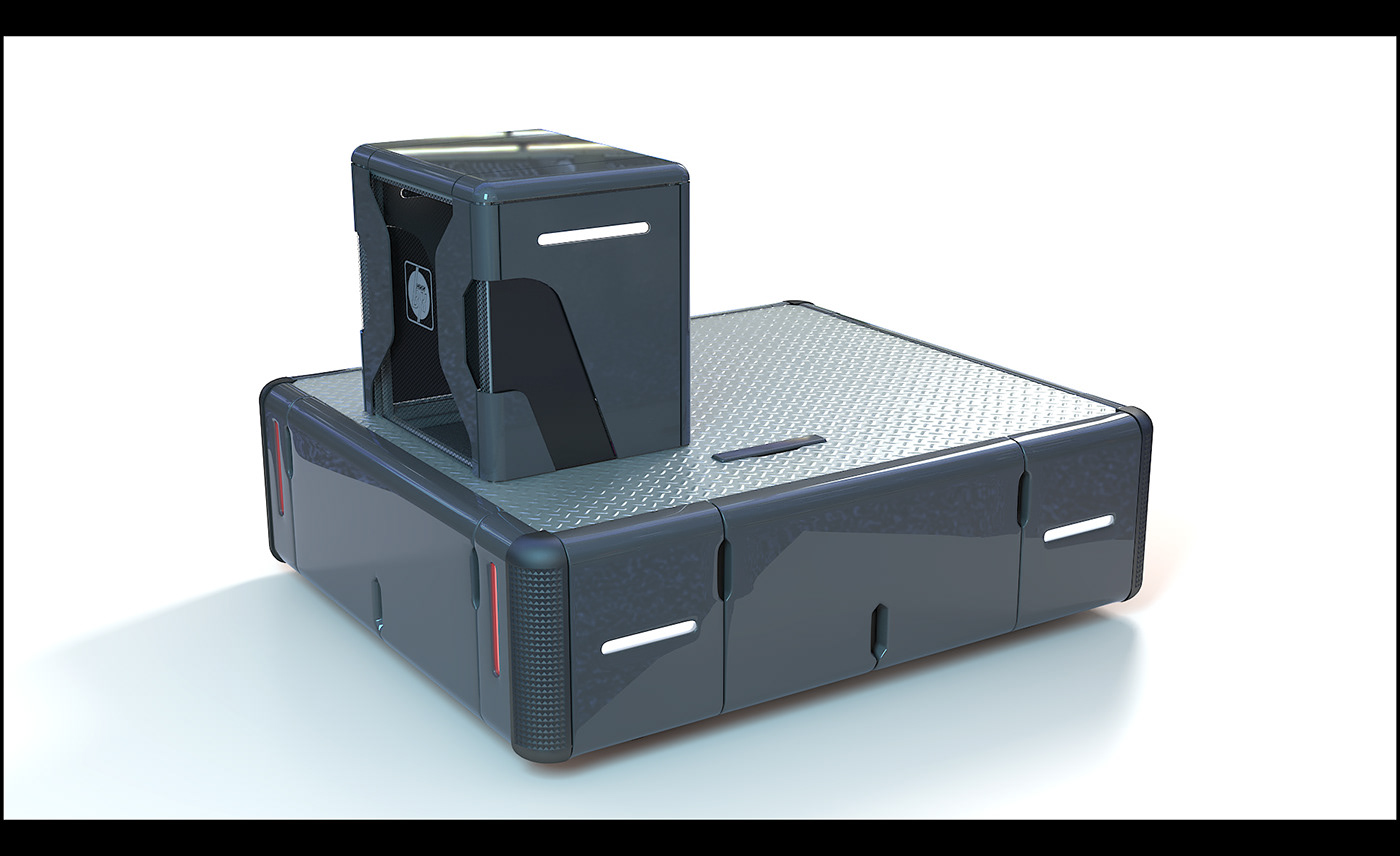 Design of an automatic robot and a station for transpor - 普象网