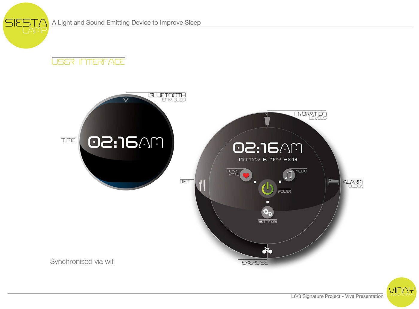 Siesta Lamp- Light & Sound Emitting Device - 普象网