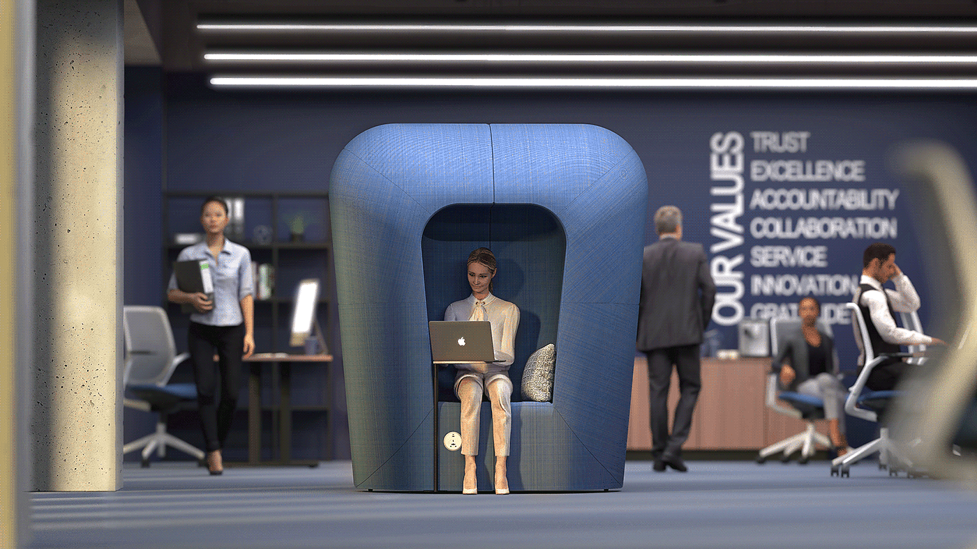 Recasa - Private working booths - 普象网