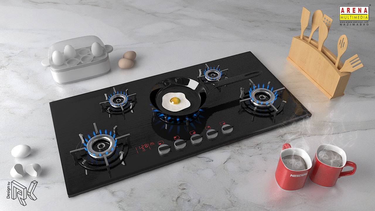 Gas Stove Animation - 普象网