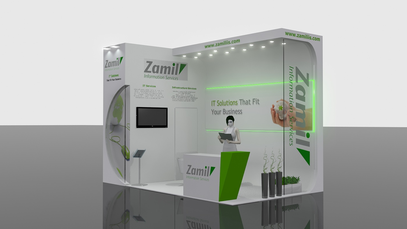 Zamil Exhibition stand - 普象网