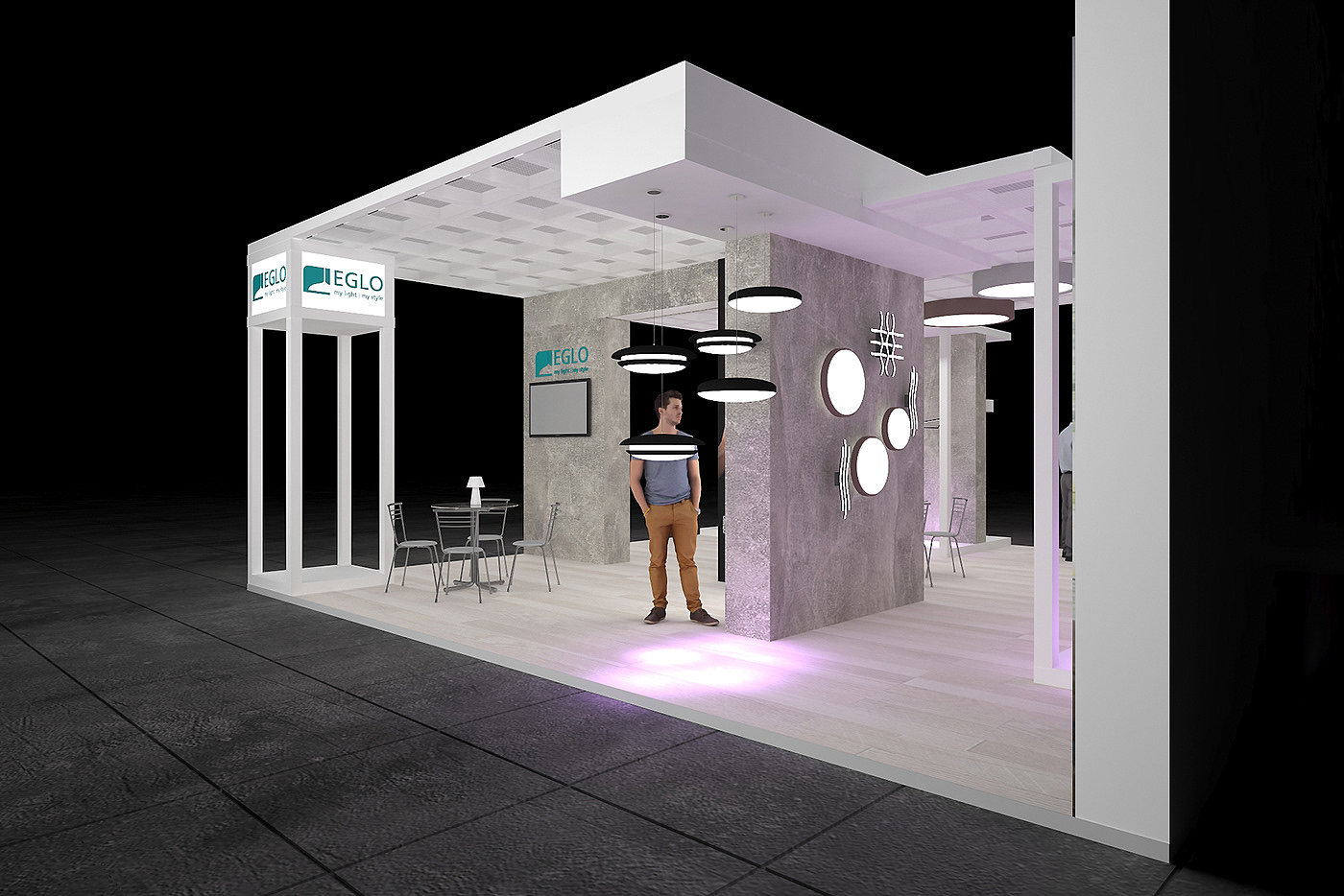 Design of exhibition stand for EGLO 2018 - 普象网