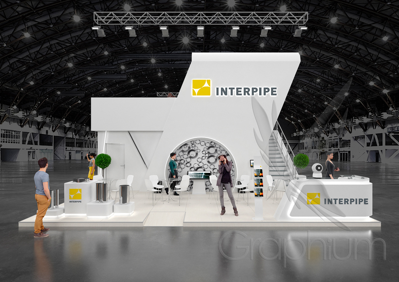 exhibition stand for INTERPIPE - 普象网