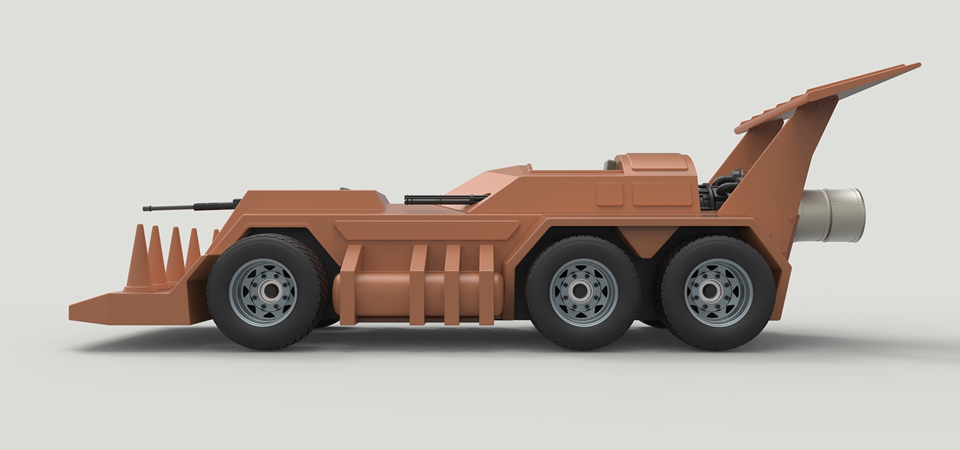 Eliminator vehicle from Thunder Road - 普象网