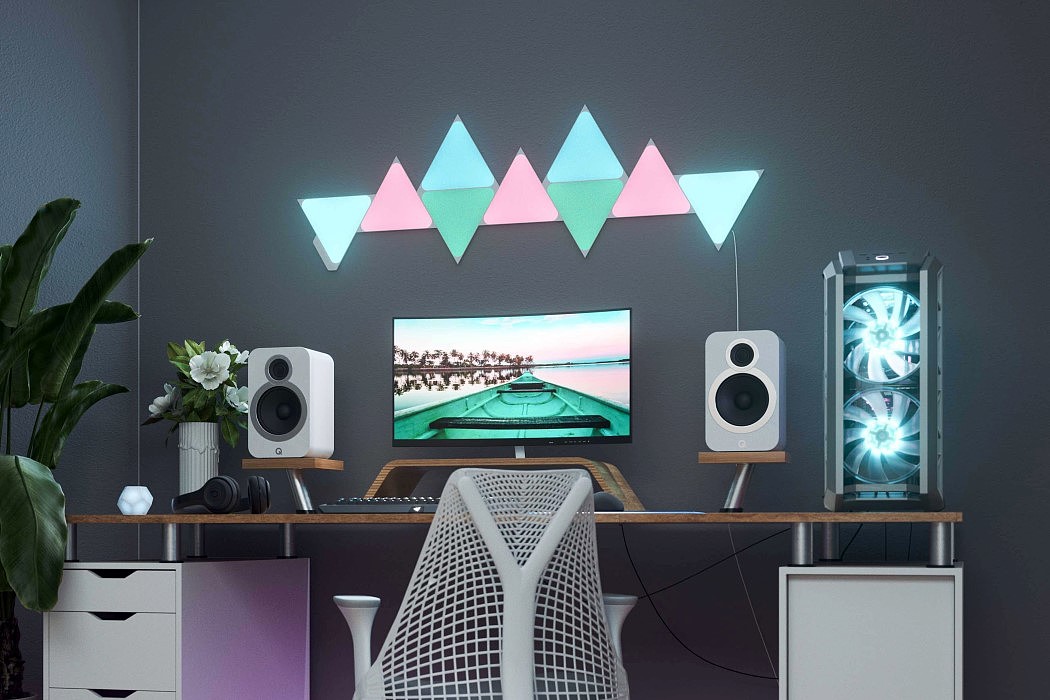 Nanoleaf Shapes 智能面板，将您的墙壁变成动态照明装置 - 普象网