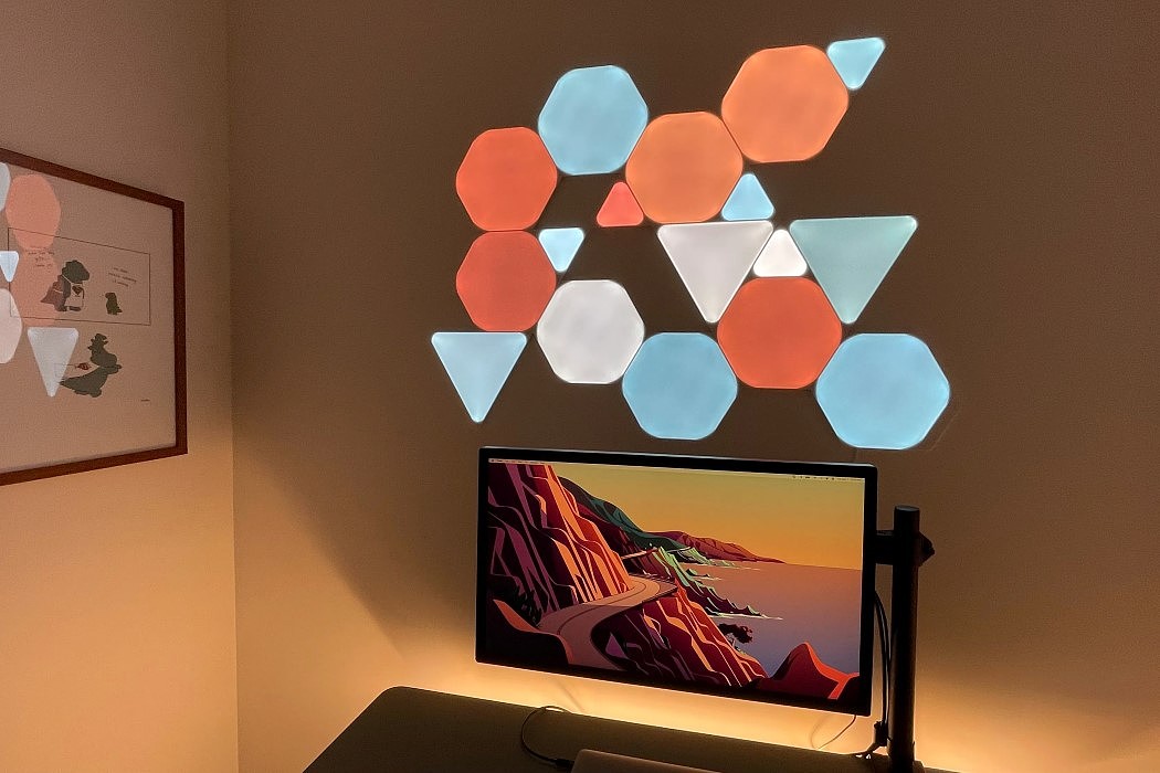 Nanoleaf Shapes 智能面板，将您的墙壁变成动态照明装置 - 普象网