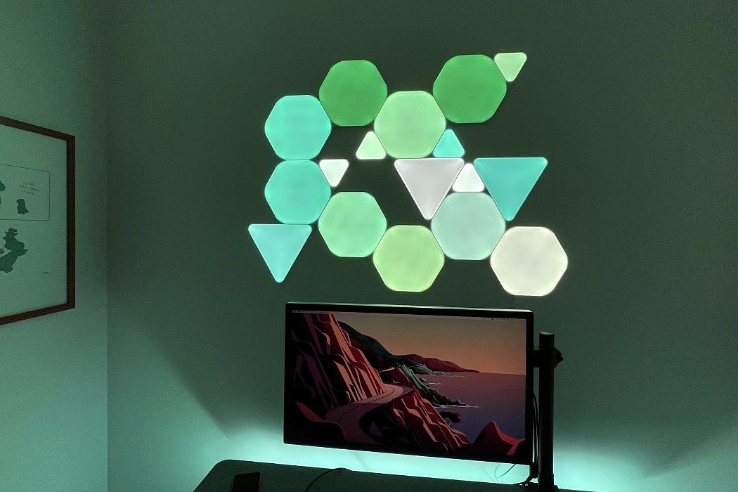 Nanoleaf Shapes 智能面板，将您的墙壁变成动态照明装置 - 普象网