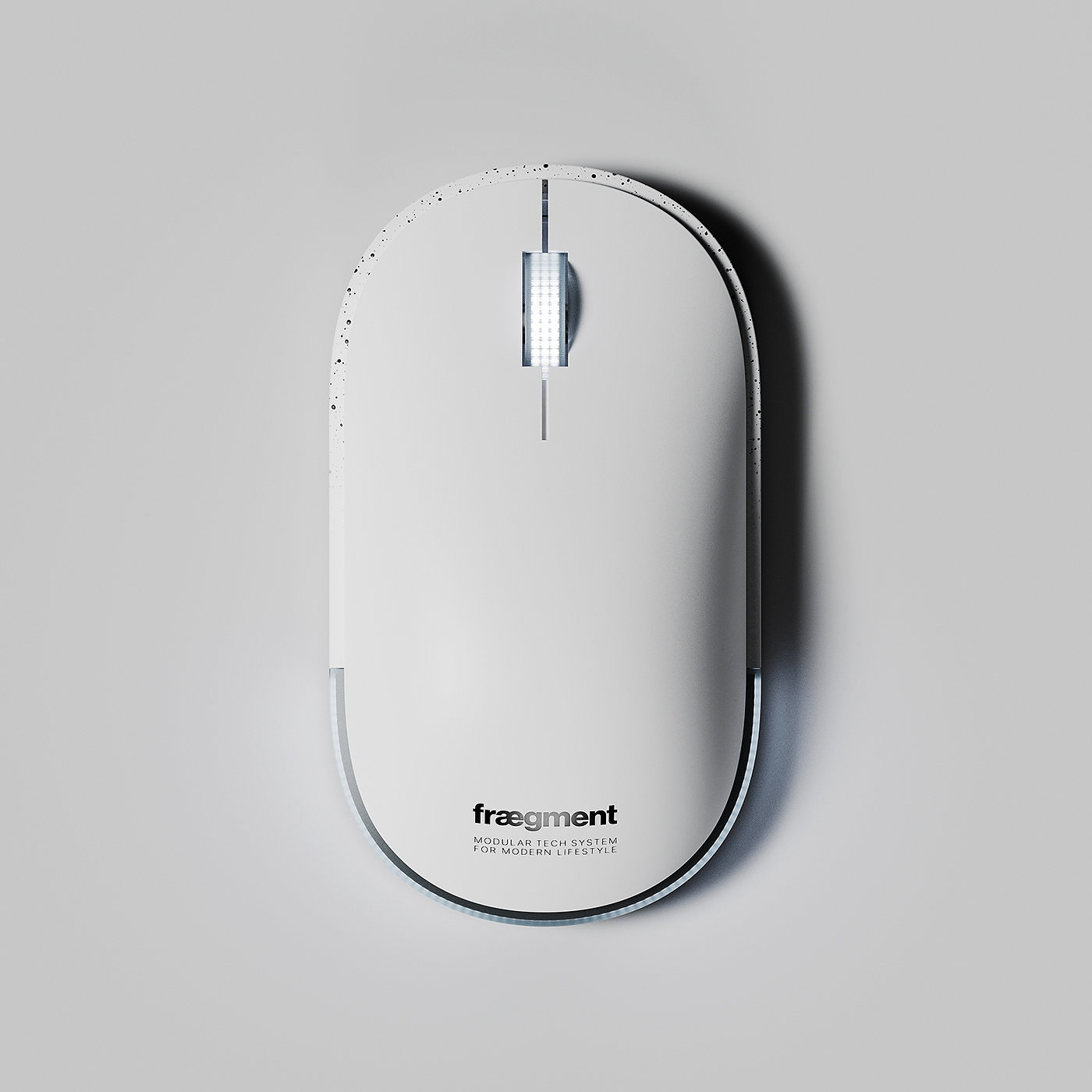 Mouse-1一款带有游戏DNA的简约鼠标 - 普象网