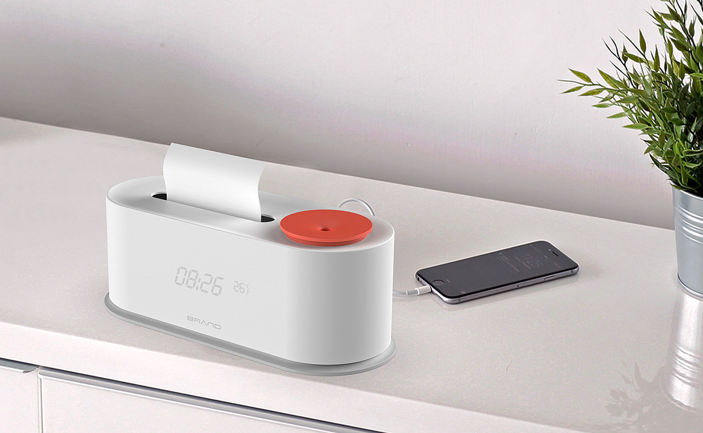 Smart tissue box - 普象网