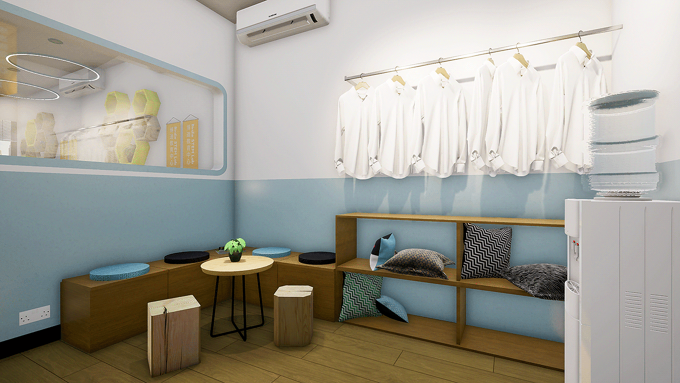 Birdie STEM Lab Interior Design - 普象网