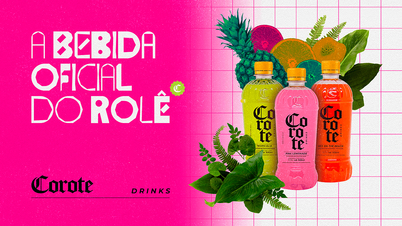 key visual ~// corote drinks - 普象网