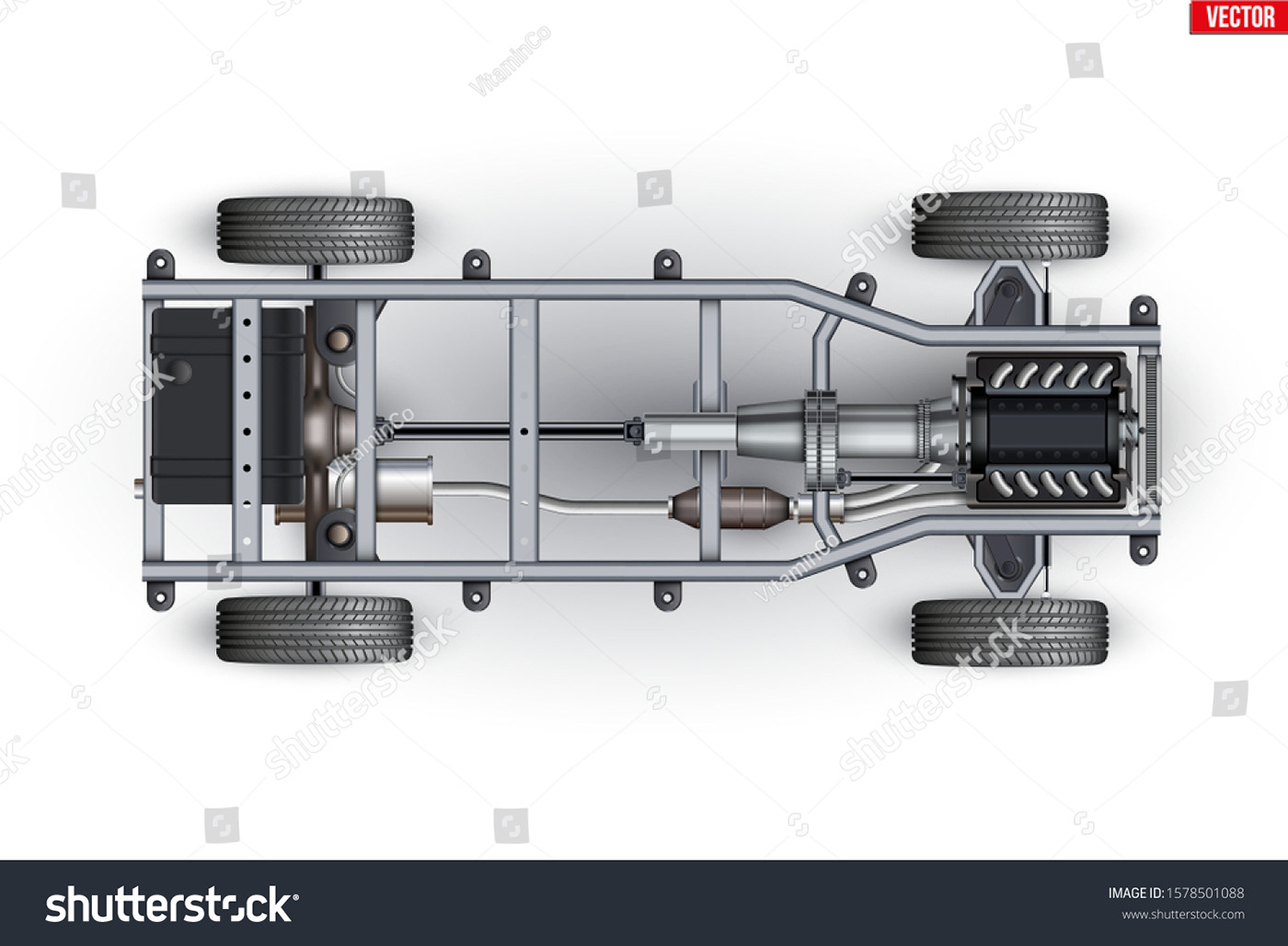 Car Unibody and Frame Chassis - 普象网