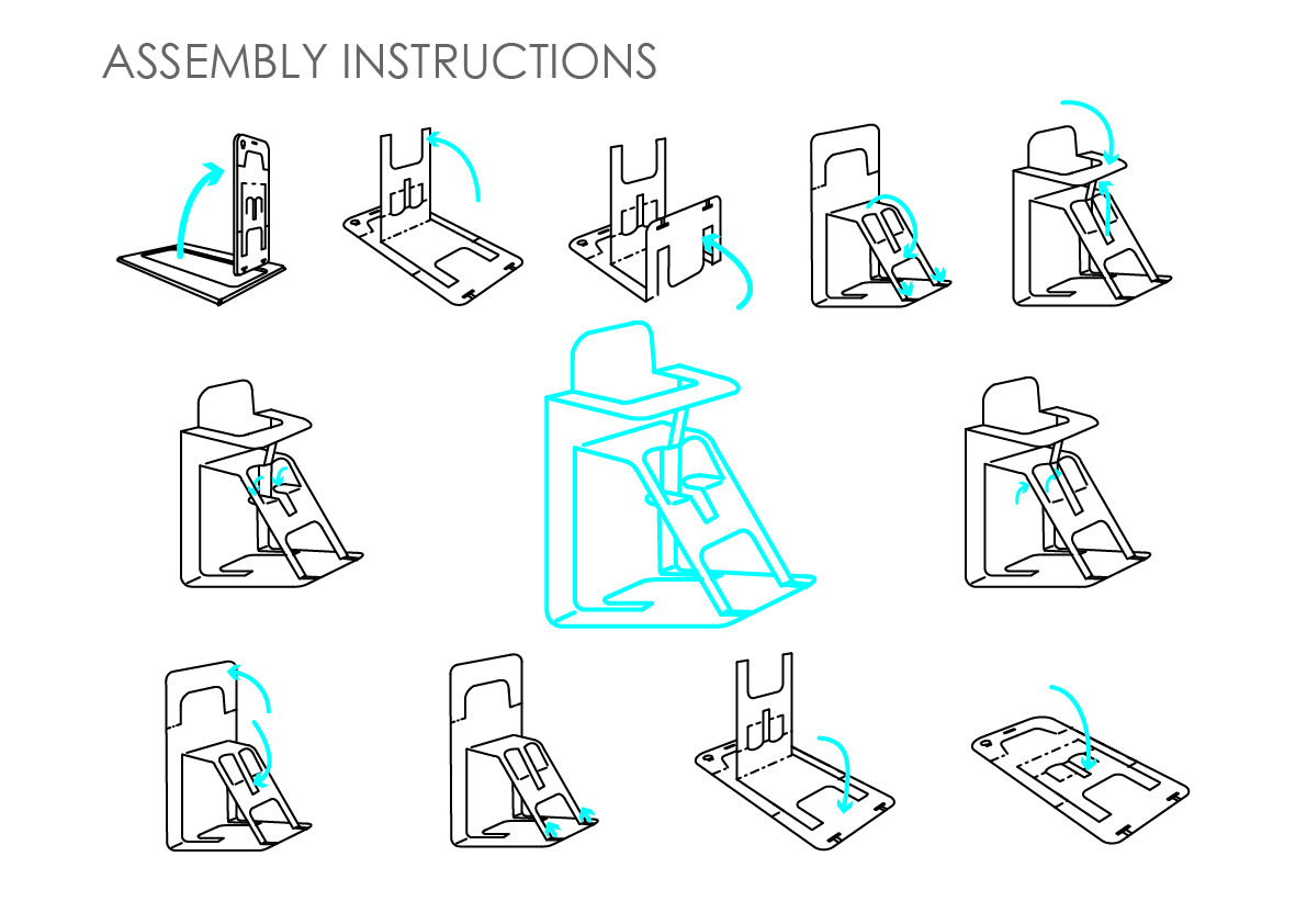 Folding High Chair concept - 普象网