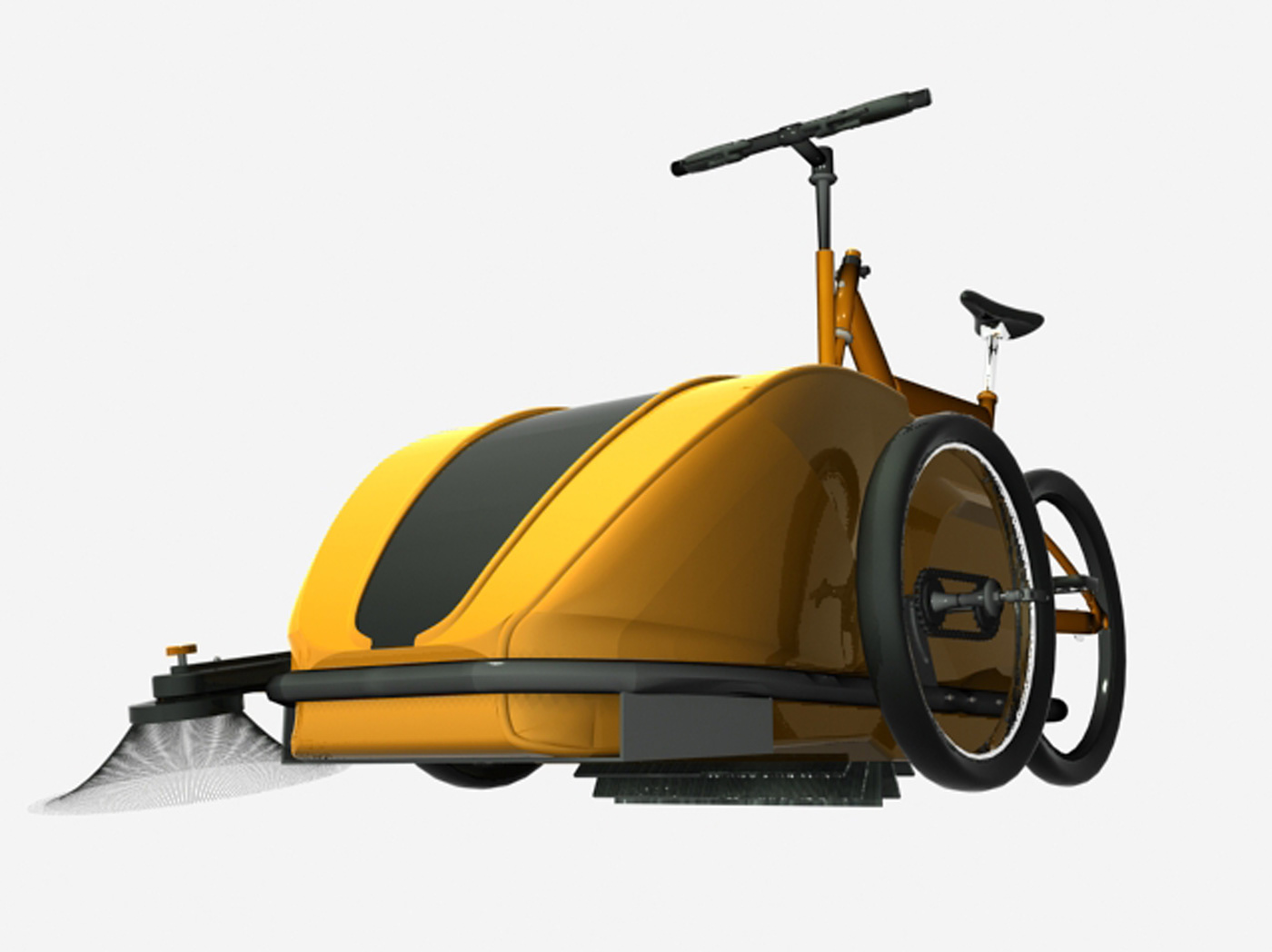 Bike-Sweeping system - 普象网