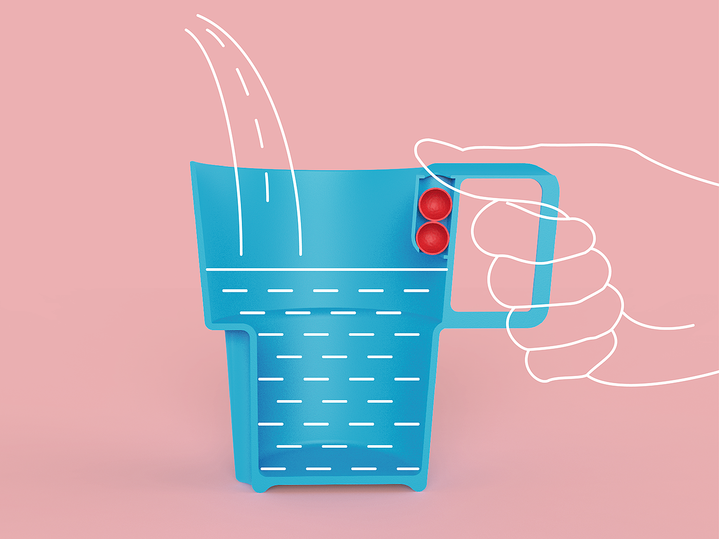 Sun - Cup for Visually Impaired People - 普象网