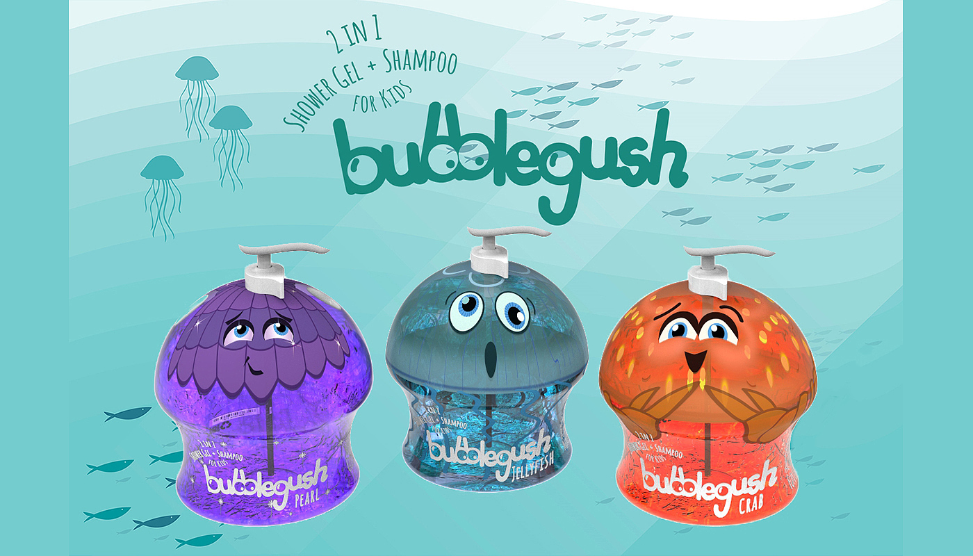 Packaging Design: Kids' Shower Gel - 普象网