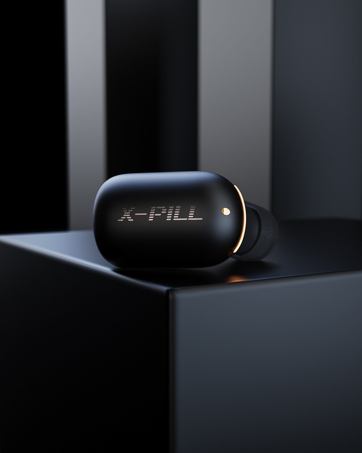 TWS Bluetooth headset rendering - 普象网