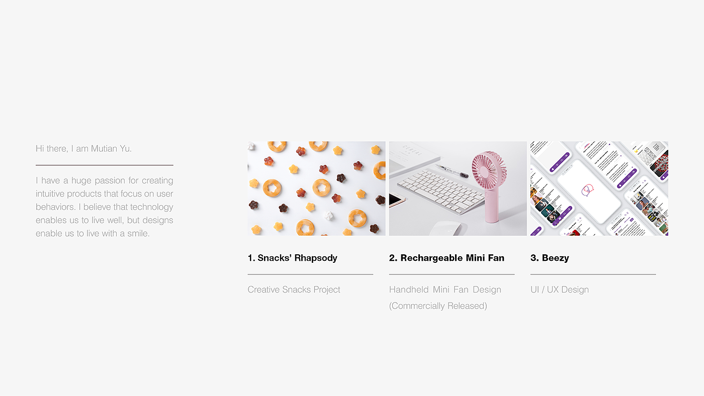 Mutian Yu's Portfolio 2021 - 普象网