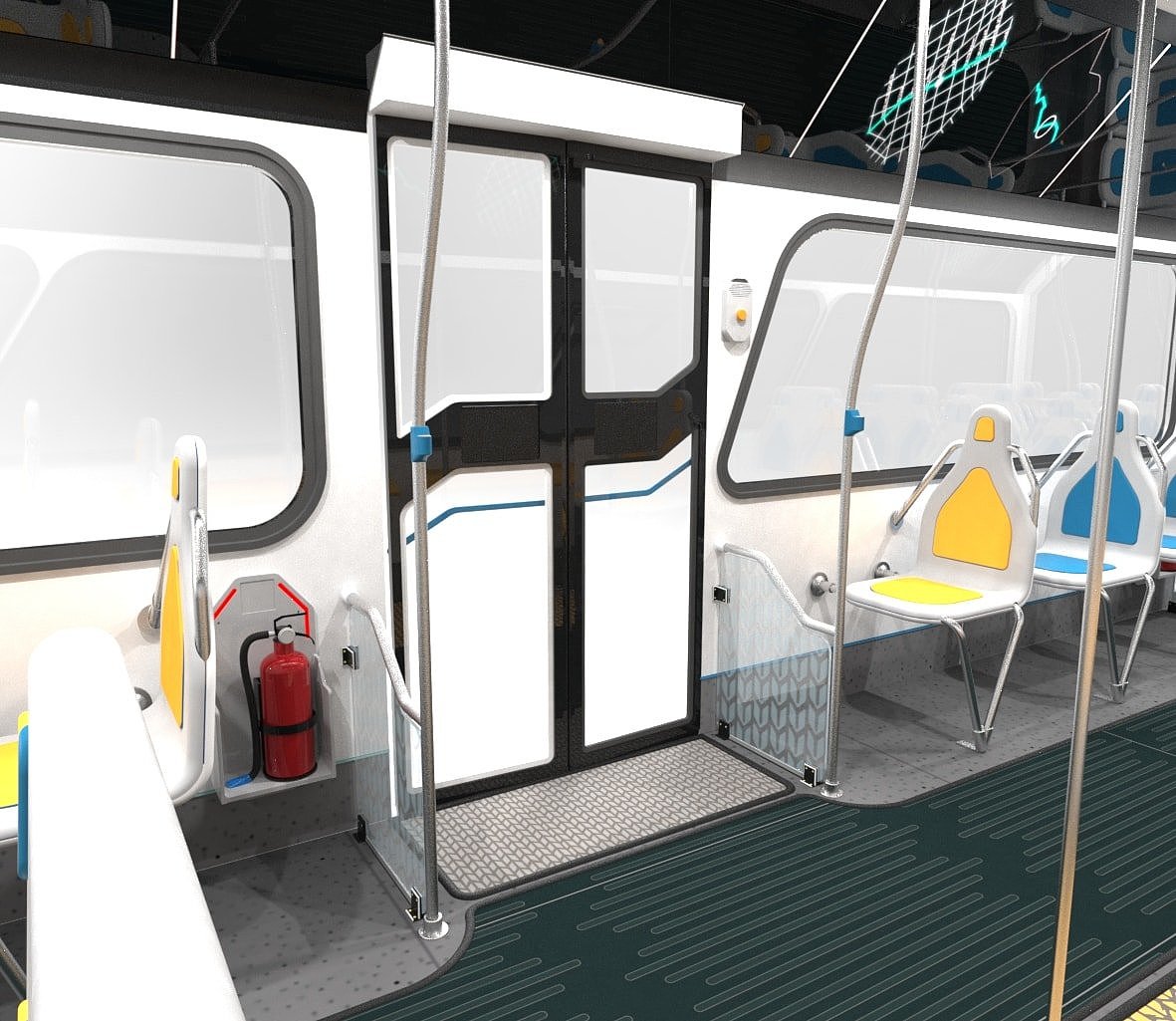 Diseño de autobus autonomo - 普象网