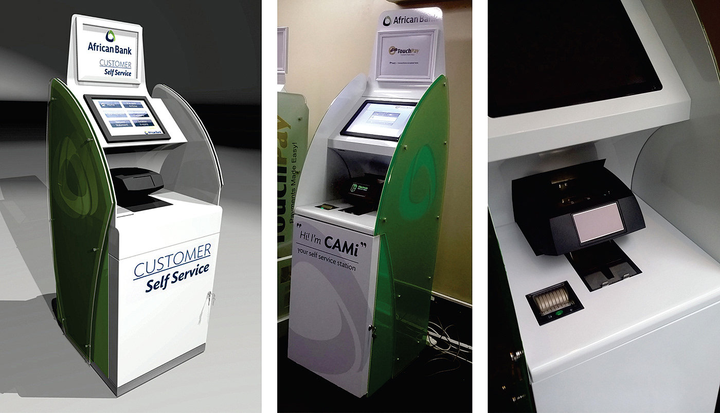 African Bank self service banking unit. - 普象网
