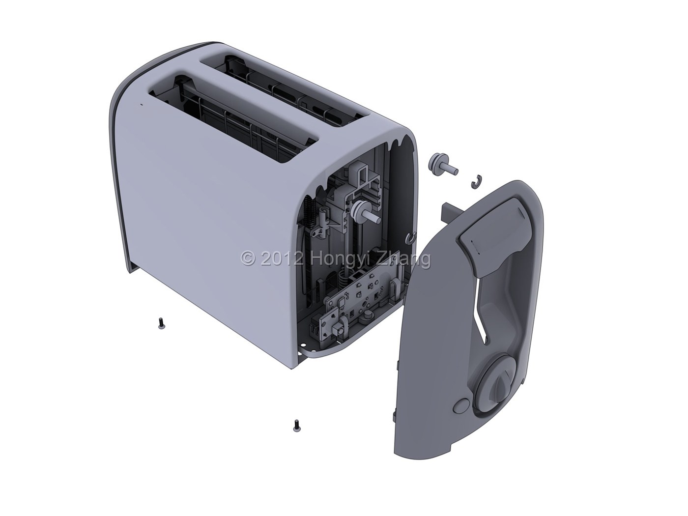 Toaster Exploded View - 普象网