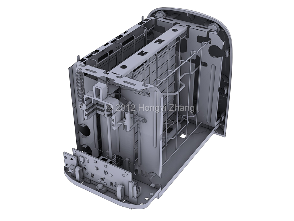 Toaster Exploded View - 普象网